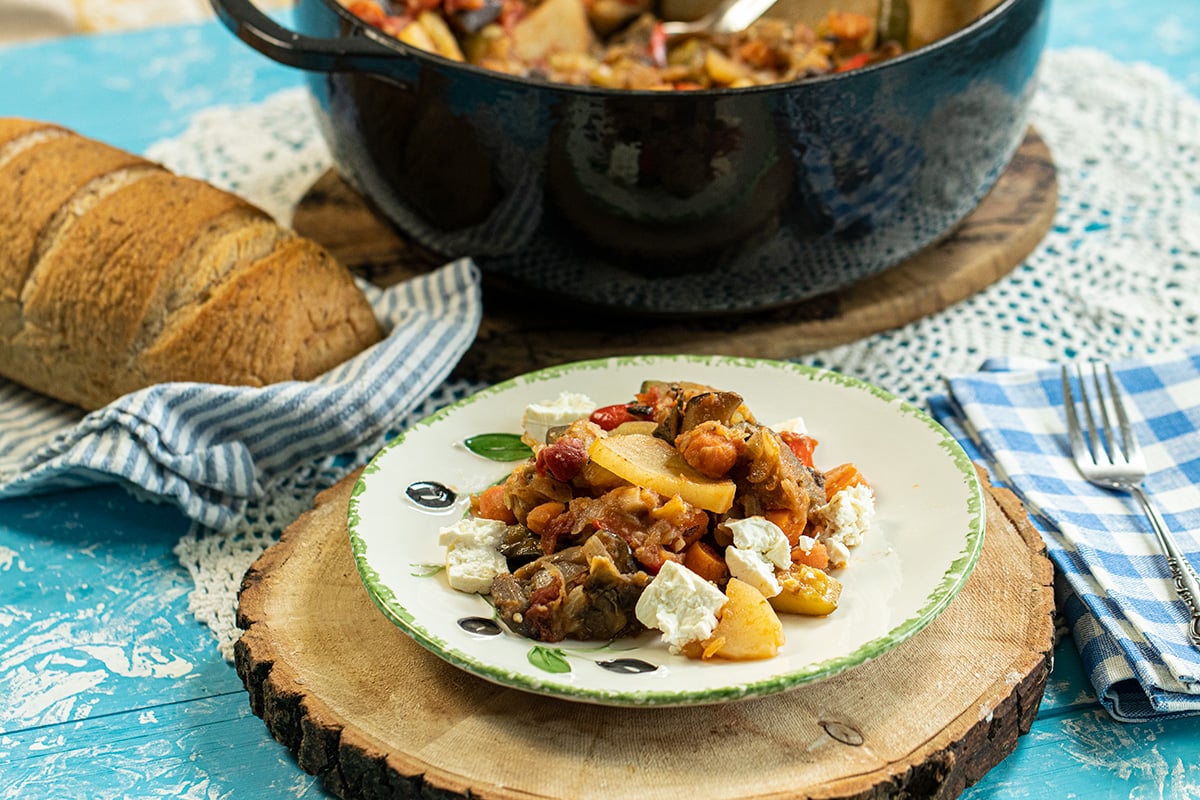 Soufiko: A Greek Summertime Stew - Dimitras Dishes