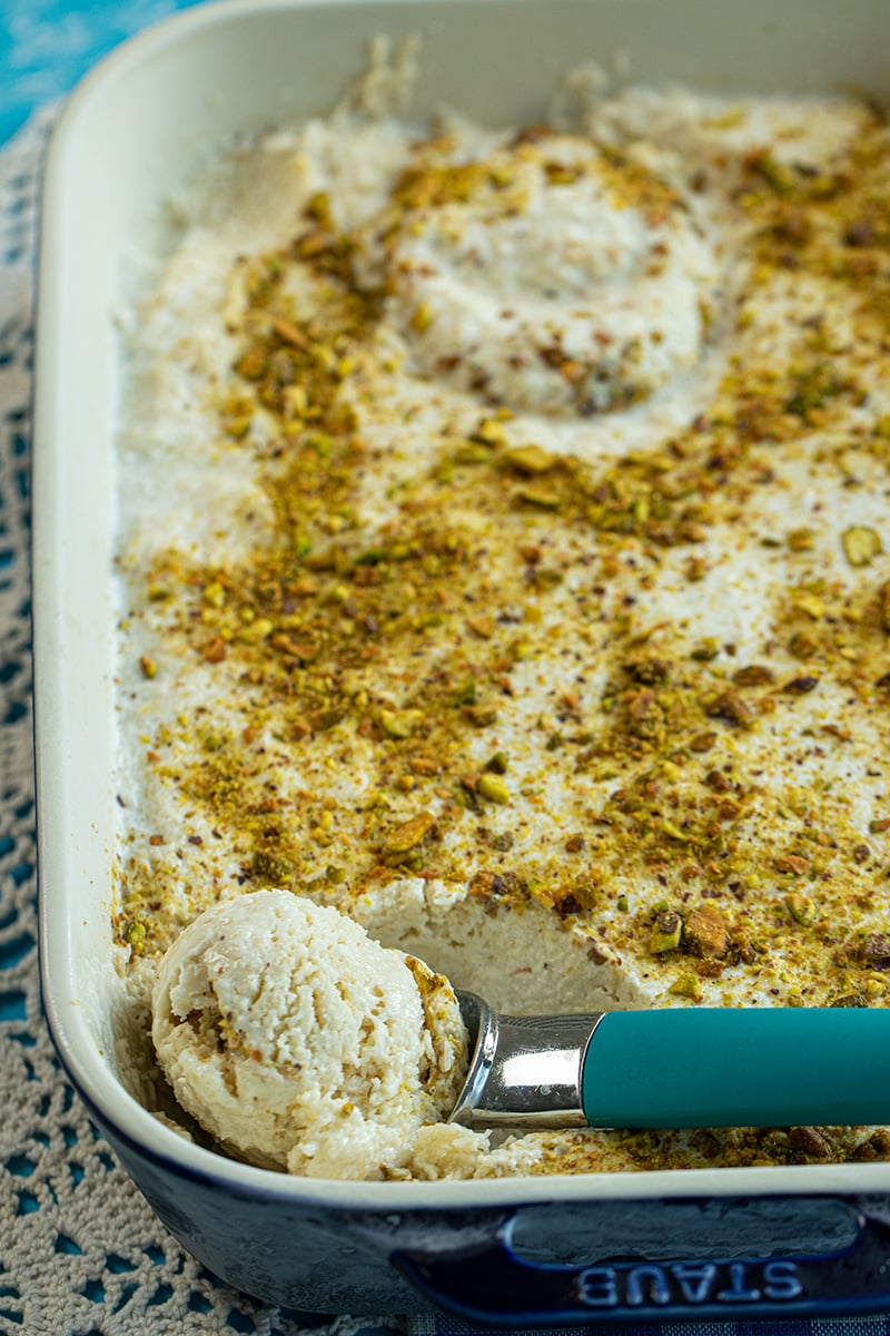 Kataifi Ice cream - Dimitras Dishes