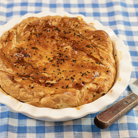 Kasseropita: Greek Kasseri Cheese Pie - Dimitras Dishes