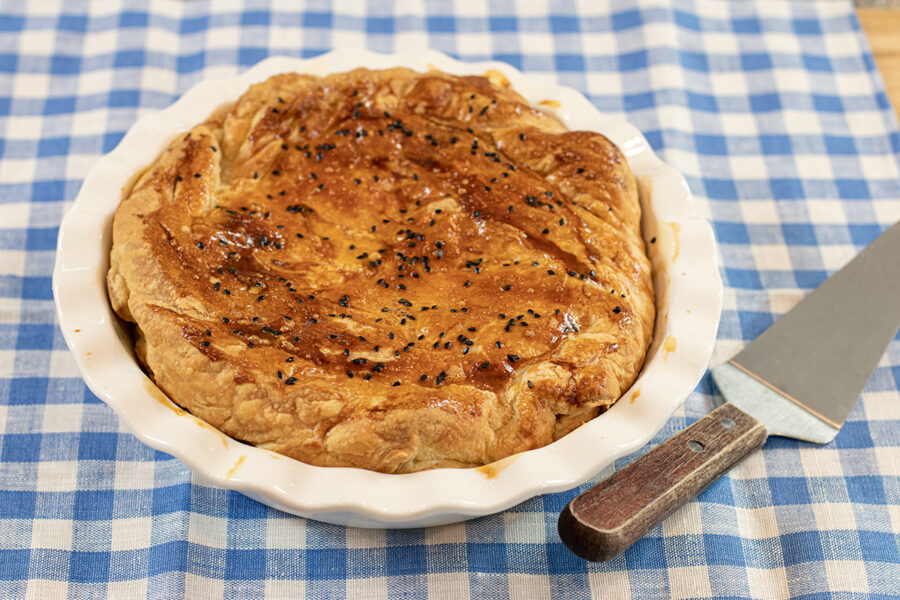 Kasseropita: Greek Kasseri Cheese Pie - Dimitras Dishes