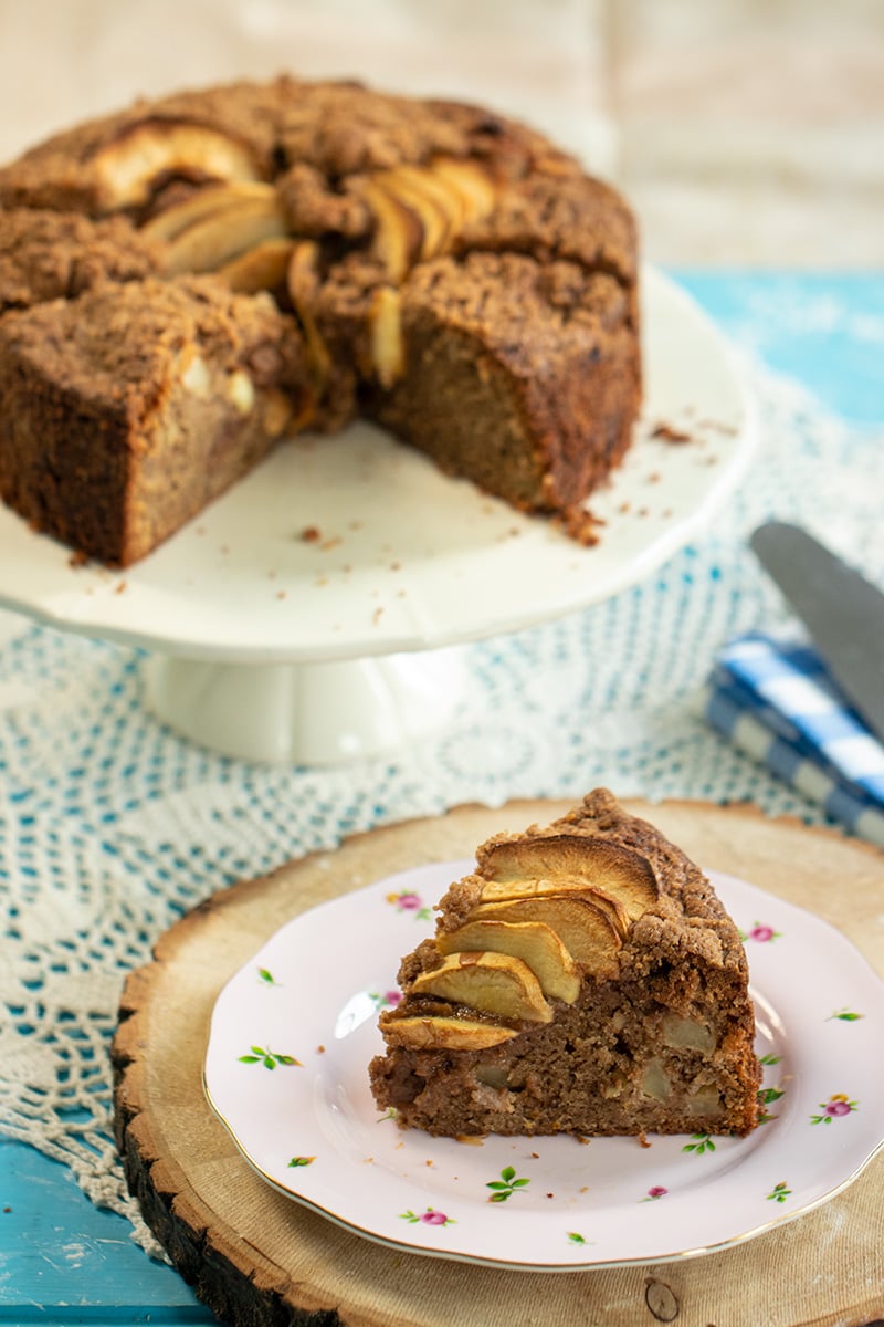 Apple Olive Oil Cake: Greek Milopita Coffee Cake - Dimitras Dishes