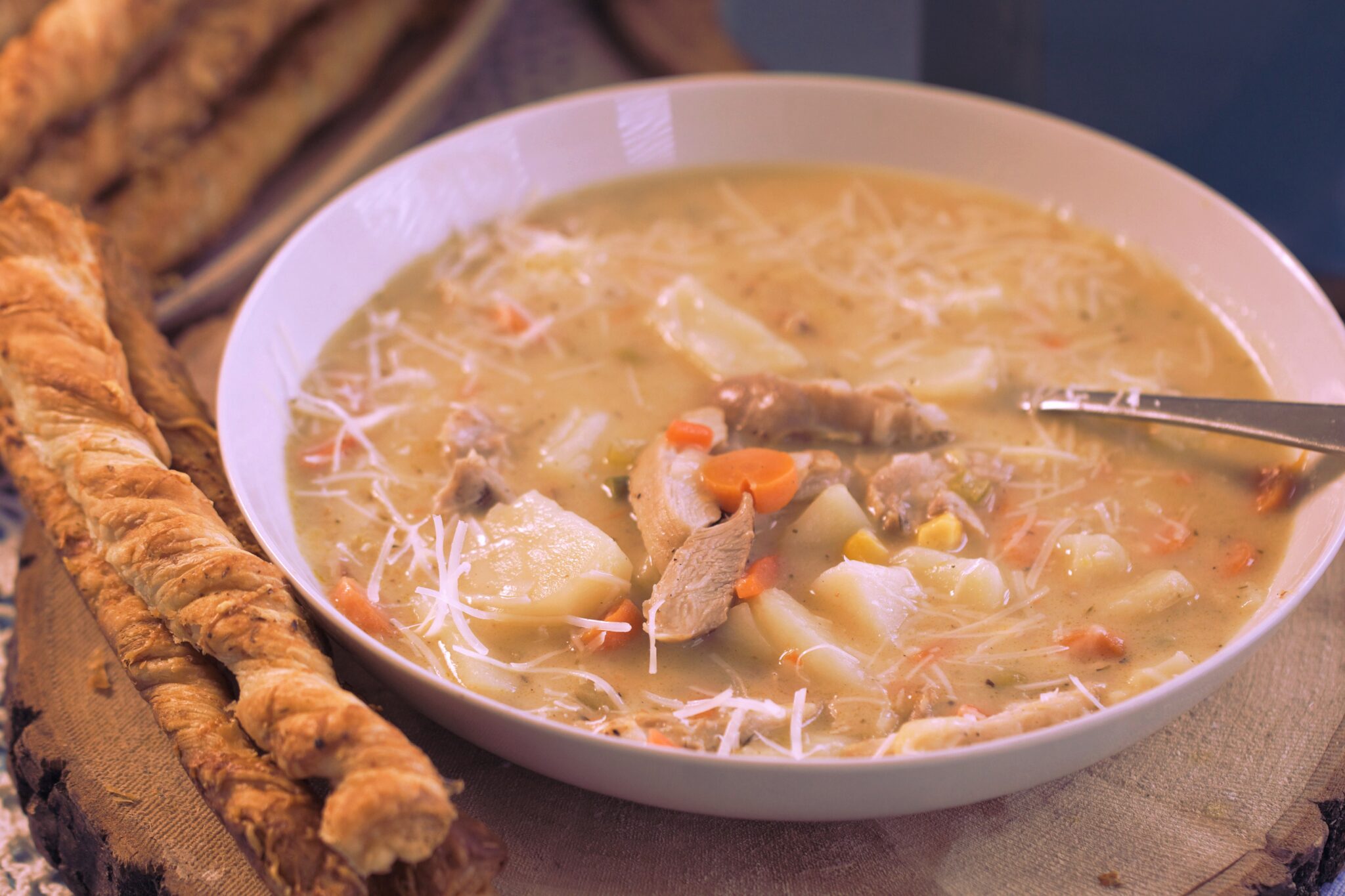 Lemony White Bean & Chicken Soup - Dimitras Dishes