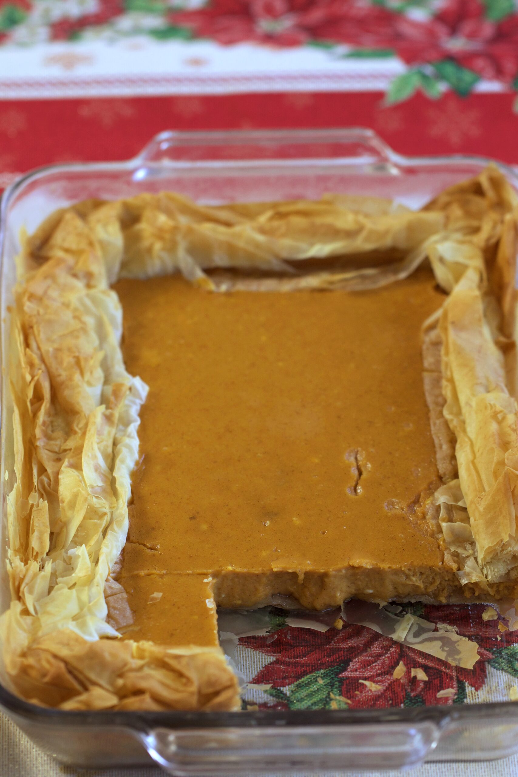 Pumpkin Phyllo Pie Bars - Dimitras Dishes