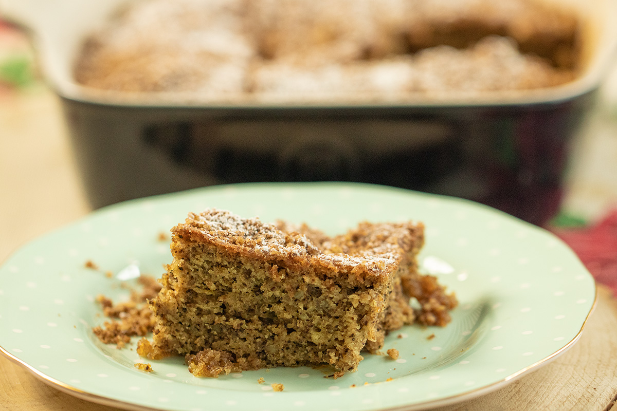 Gluten-Free Karidopita (Greek Walnut Cake) - Dimitras Dishes