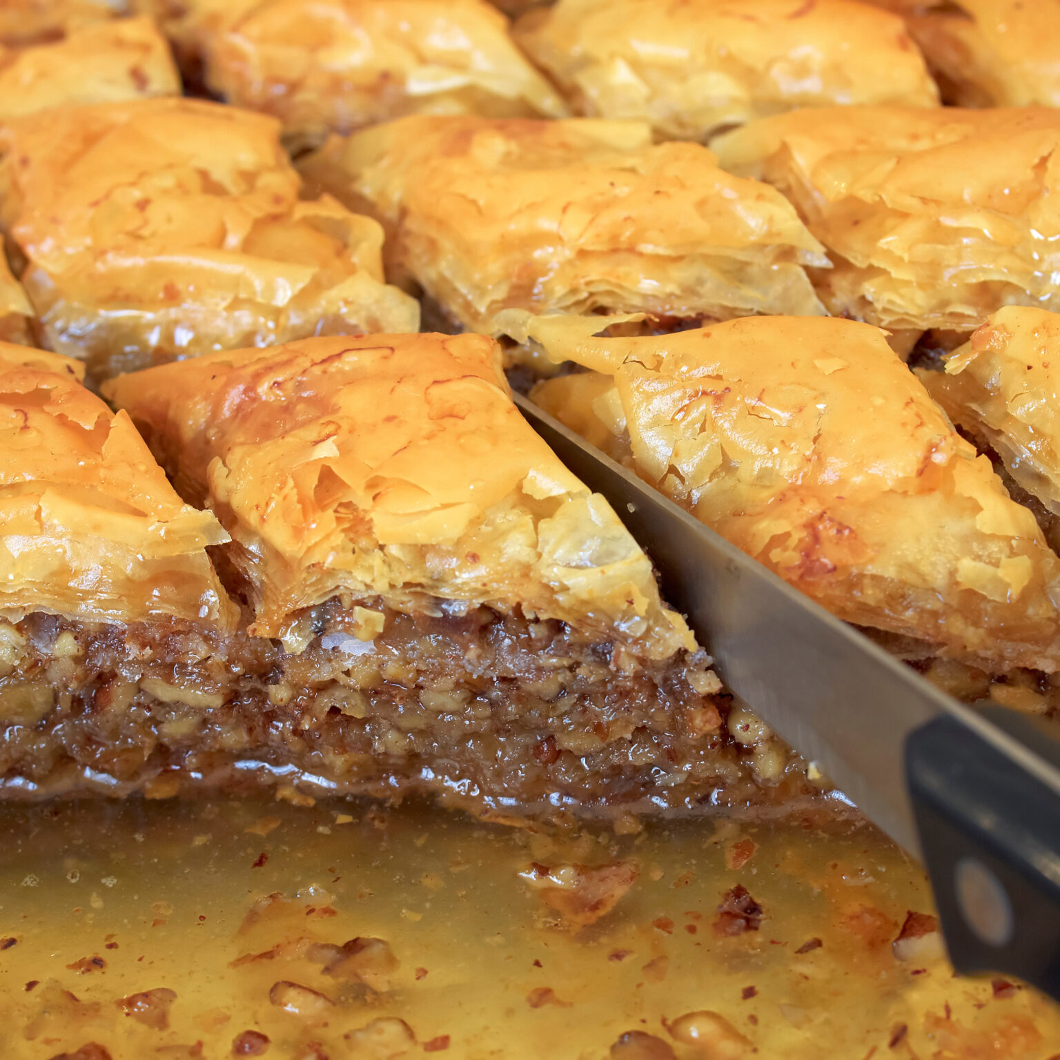 Diamond & Star Shaped Greek Baklava - Dimitras Dishes
