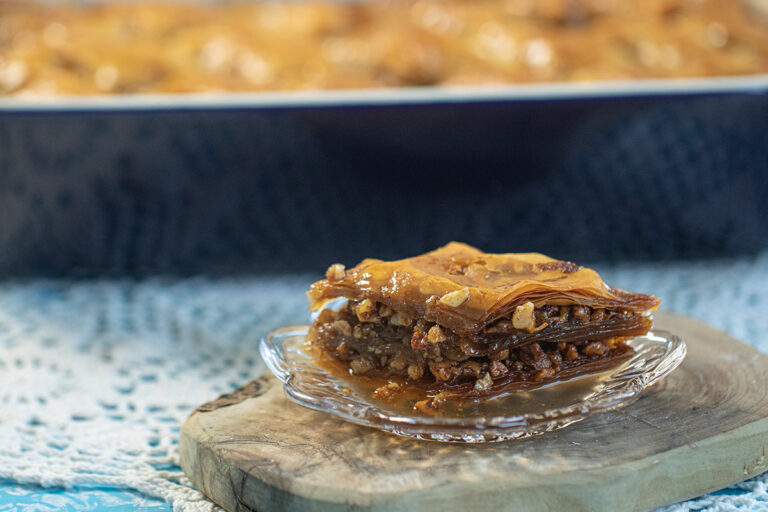 Diamond & Star Shaped Greek Baklava - Dimitras Dishes