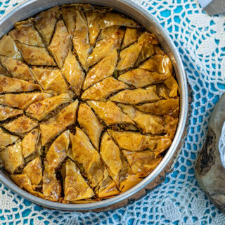 Diamond & Star Shaped Greek Baklava - Dimitras Dishes
