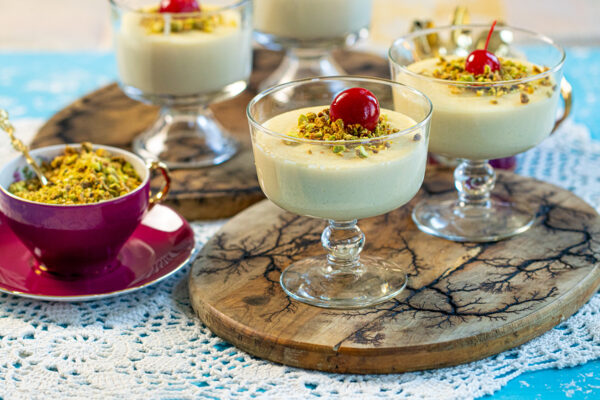 Greek Semolina Pudding - Dimitras Dishes