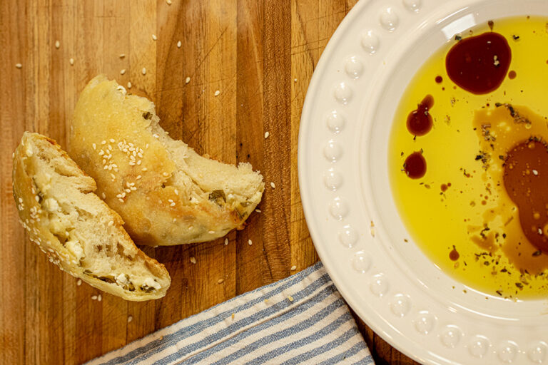 Greek Buns Filled with Cheese - Dimitras Dishes