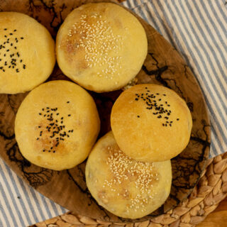 Greek Buns Filled with Cheese - Dimitras Dishes