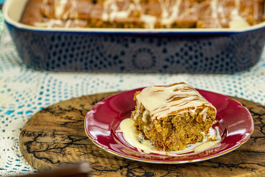 Fig & Walnut Cake (Vegan)for Lent - Dimitras Dishes