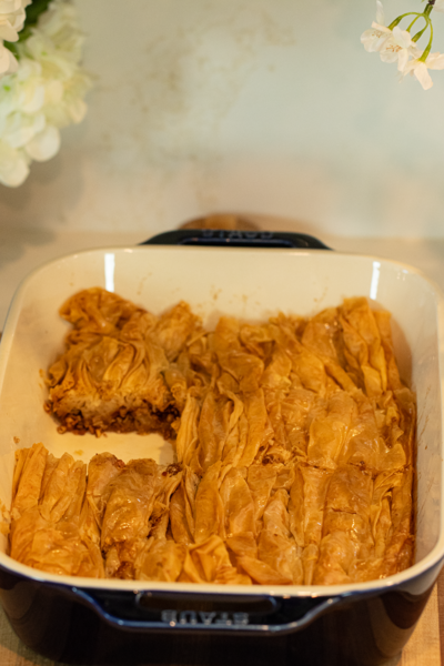 Baklava Crinkle Cake - Dimitras Dishes