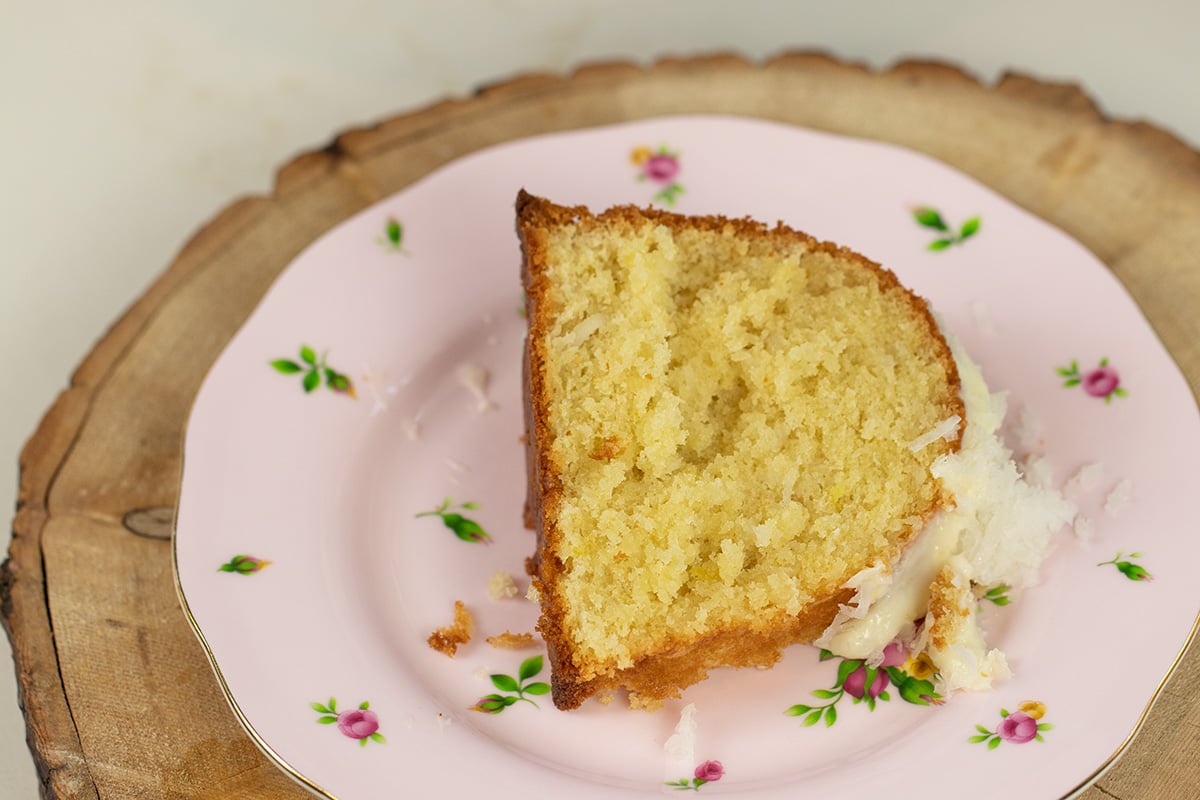 Lemony Coconut Cake - Dimitras Dishes