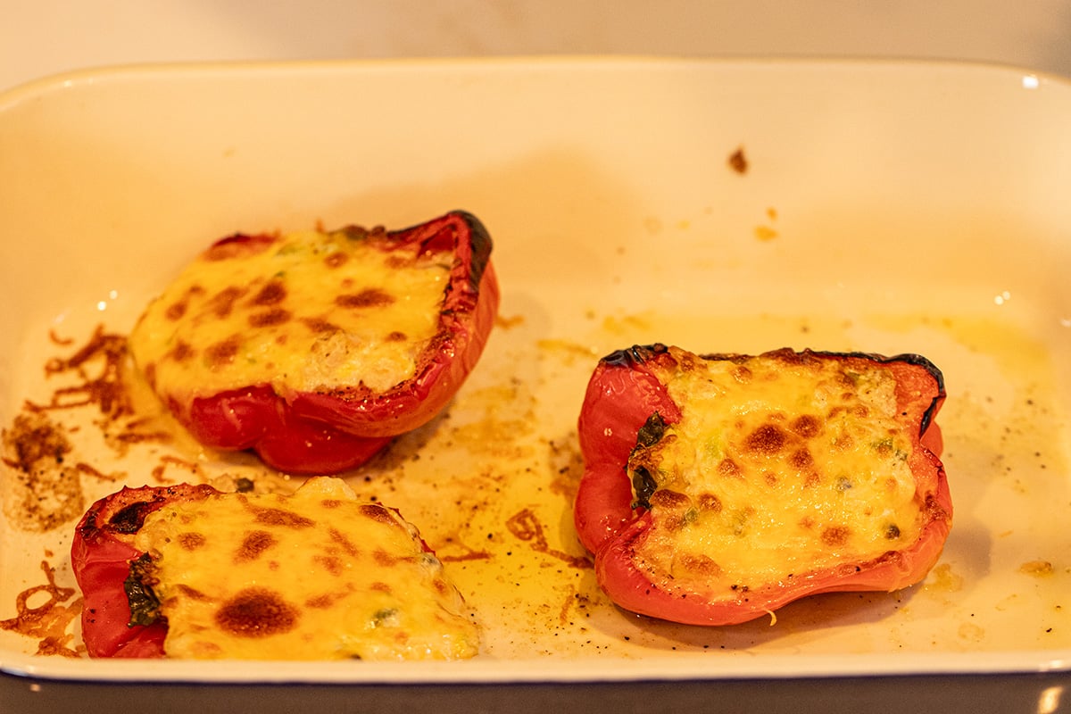 Tuna Stuffed Peppers - Dimitras Dishes