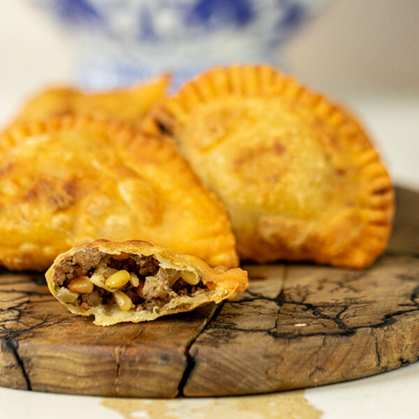 Cretan Kalitsounia filled with Beef - Dimitras Dishes