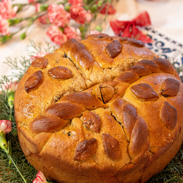 Christopsomo: Greek Christmas Bread - Dimitras Dishes