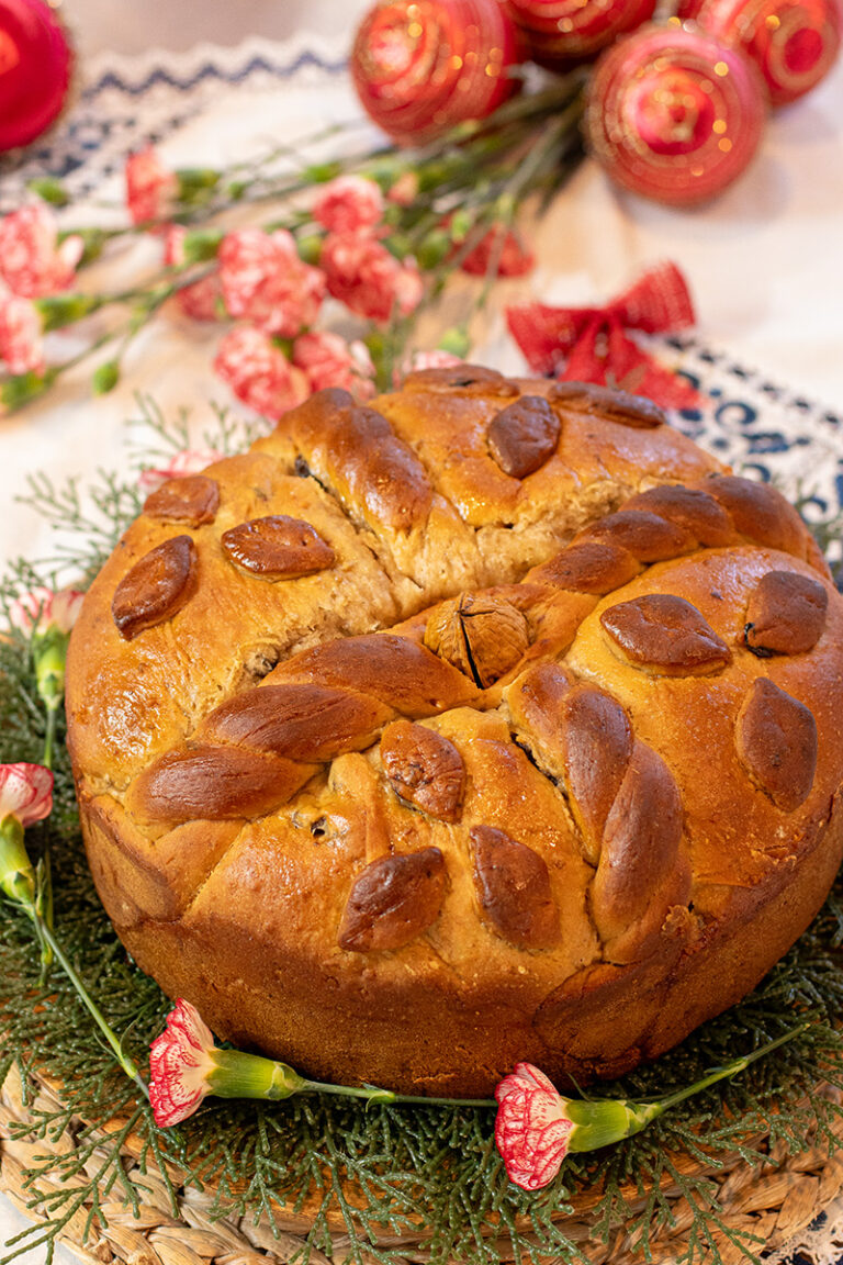 Christopsomo: Greek Christmas Bread - Dimitras Dishes