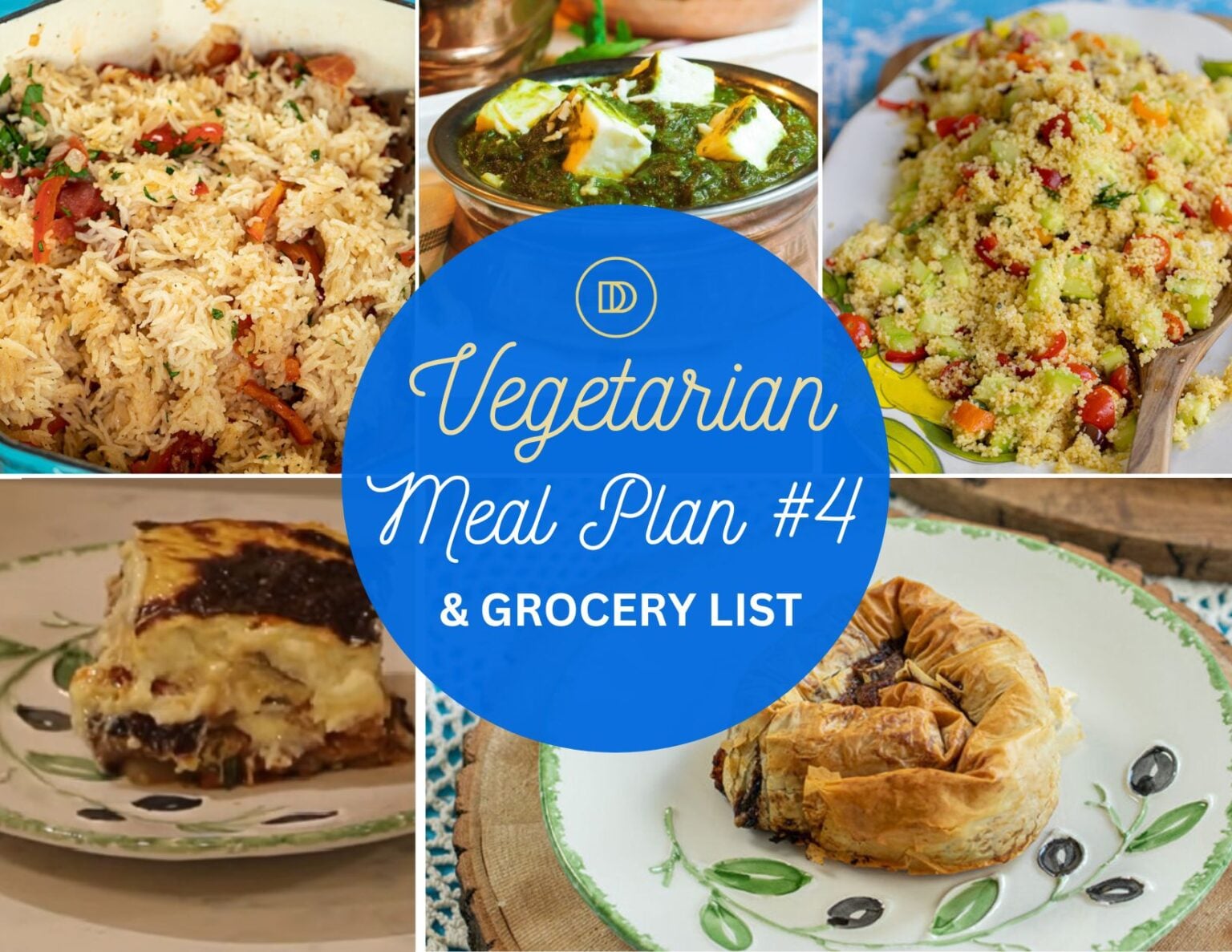 Vegetarian Meal Plan (4) - Dimitras Dishes