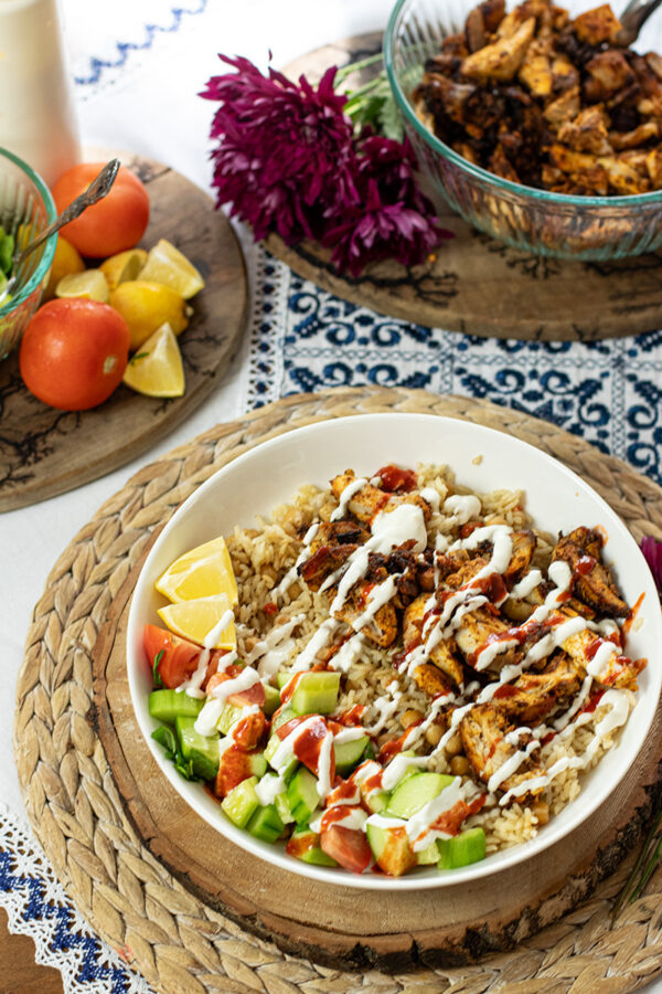 Delicious & Healthy Chicken Shawarma & Rice Bowls (halal cart-style ...