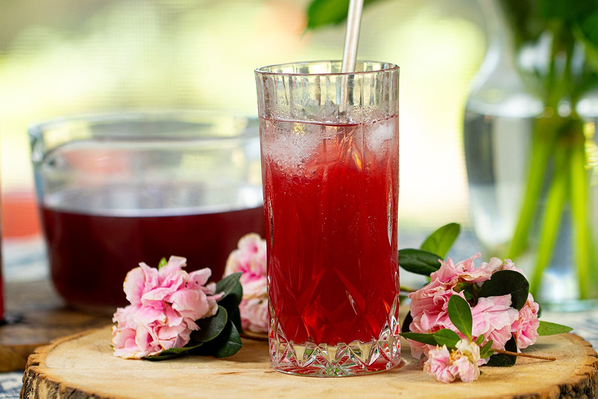 Honey Hibiscus & Rose Tea - Dimitras Dishes