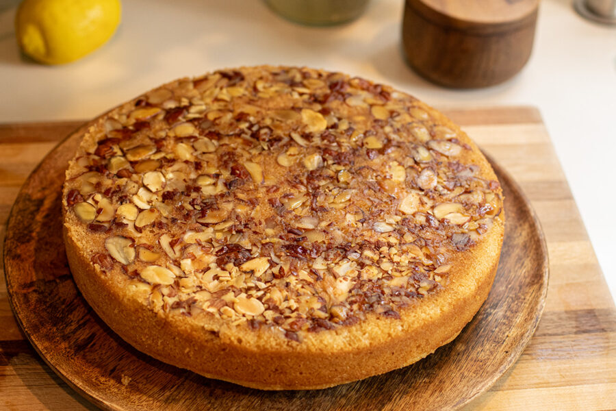 Ravani: Greek Semolina Sponge Cake - Dimitras Dishes