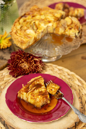 Apple Crinkle Cake - Dimitras Dishes