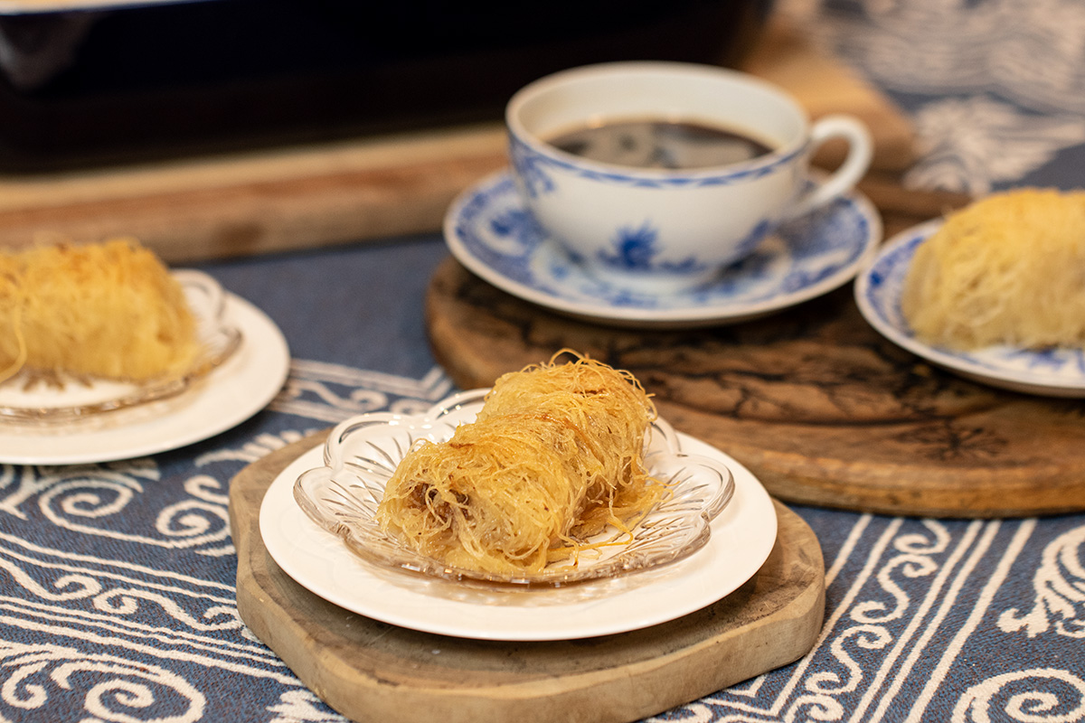 Greek Kataifi Rolls - Dimitras Dishes