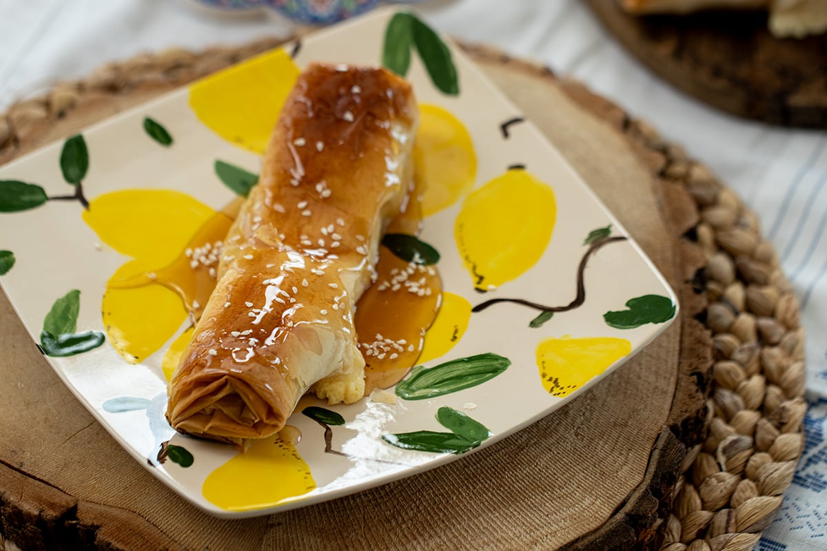 Crispy Feta Phyllo Parcels with Honey & Sesame | Easy Greek Appetizer ...